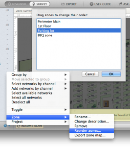 [Zone] How can I change the order of my zones?