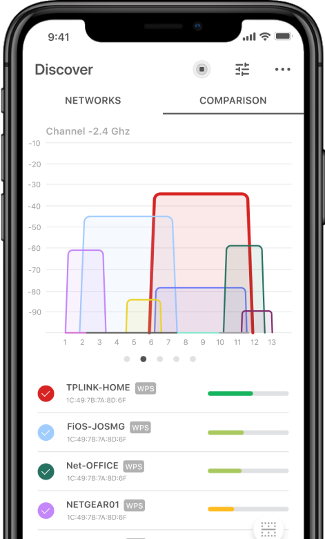 Get the best signal with free WiFi analyzer for iOS