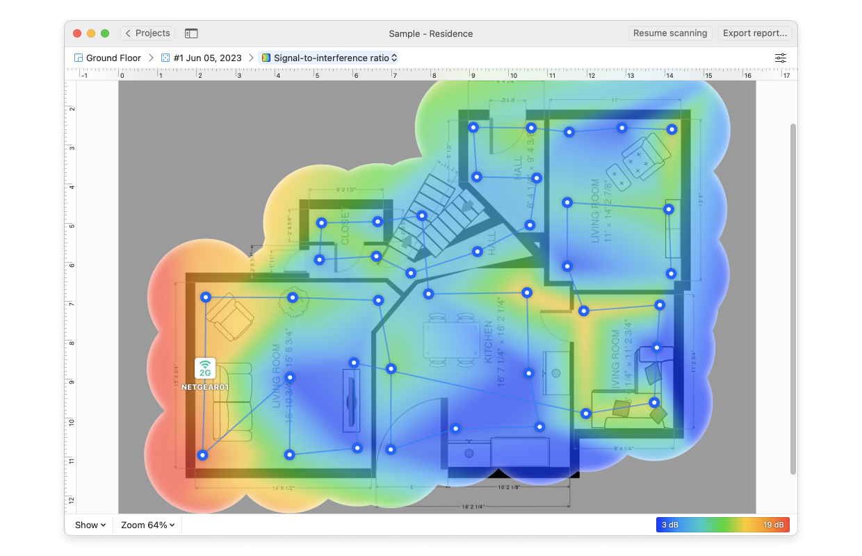 How to Create WiFi Heatmaps With NetSpot