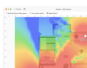 NetSpot — Best WiFi HeatMap Software. Windows & Mac. Free try!