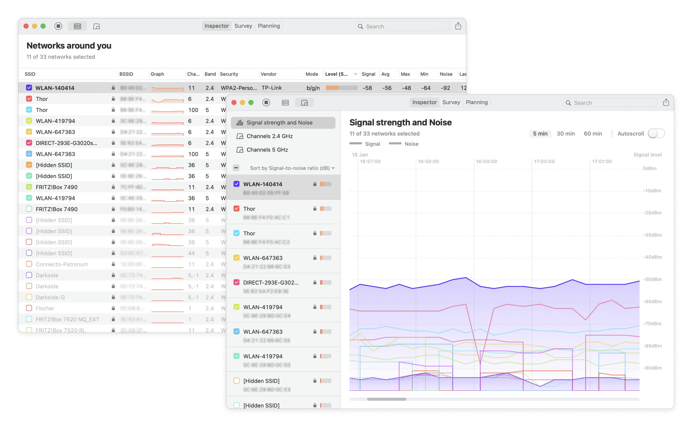 Oprogramowanie do planowania sieci WiFi i przeprowadzania badania terenu