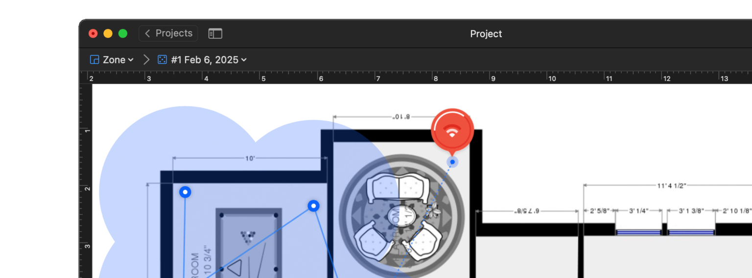 NetSpot — Best WiFi HeatMap Software. Windows & Mac. Free try!