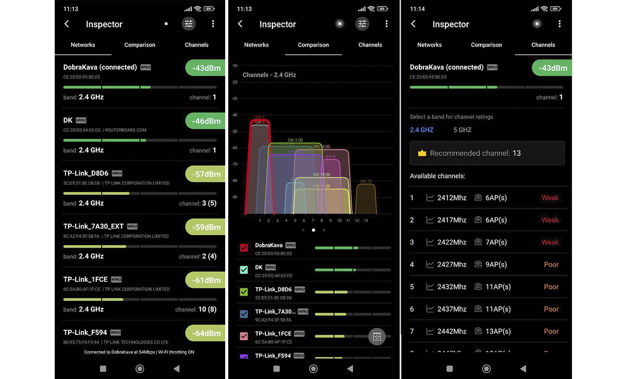 The Best Five WiFi Channel Scanners for Android
